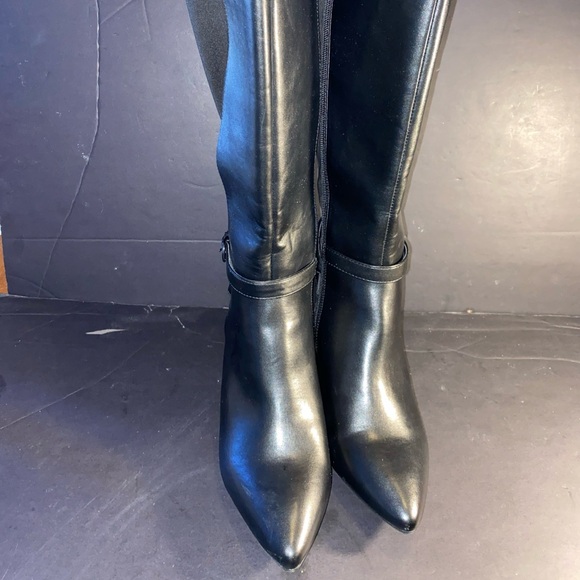 Dress Barn | Shoes | Free Barn Knee High Boots Black With Box Angela W ...